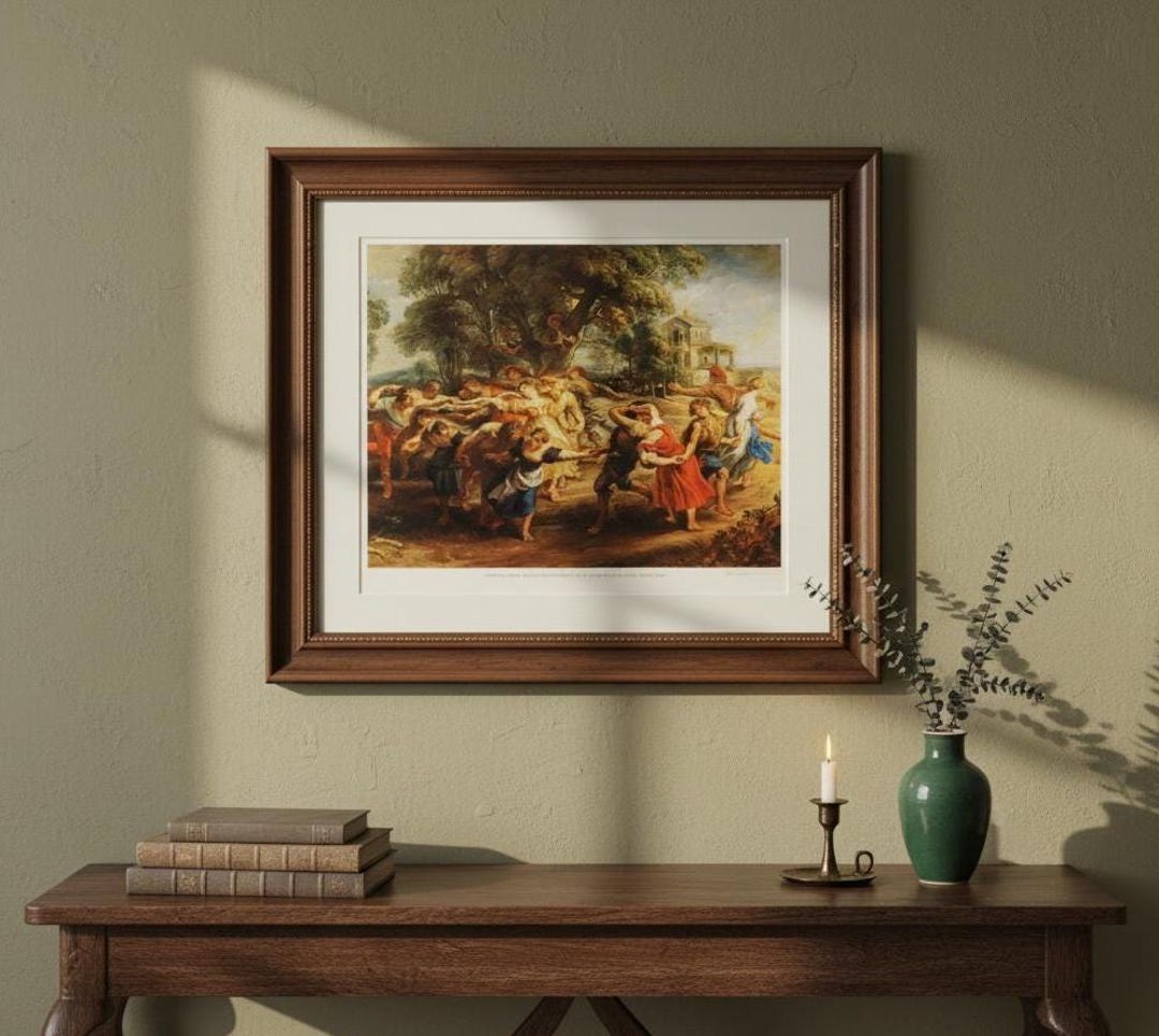 Peter Paul Rubens "dance of the Country People", Baroque Artist ...