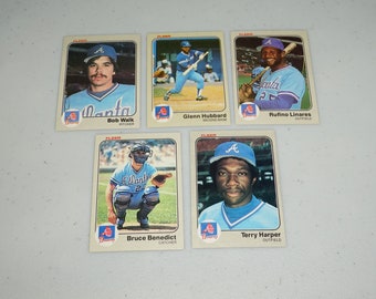 1983 Fleer Cards - Etsy
