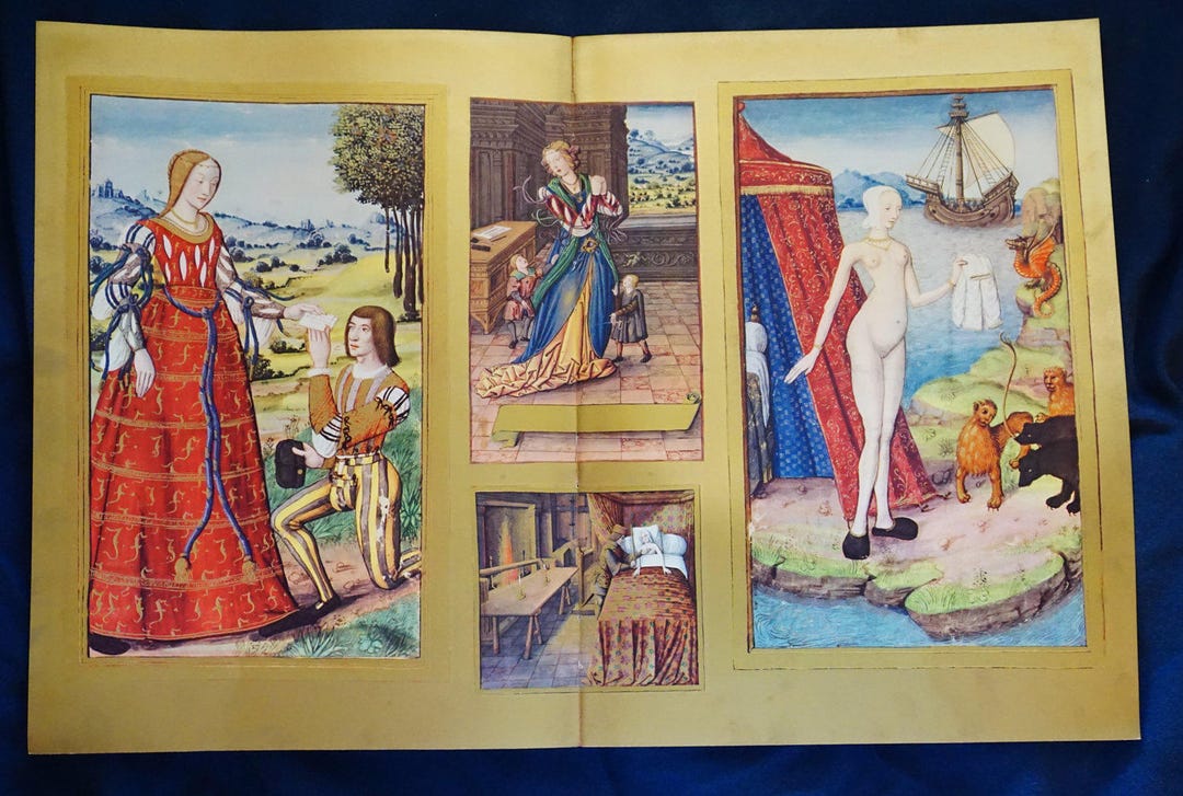 1939 Mythology Art, the Legendary Women in Love, Ovid's Heroides, From ...