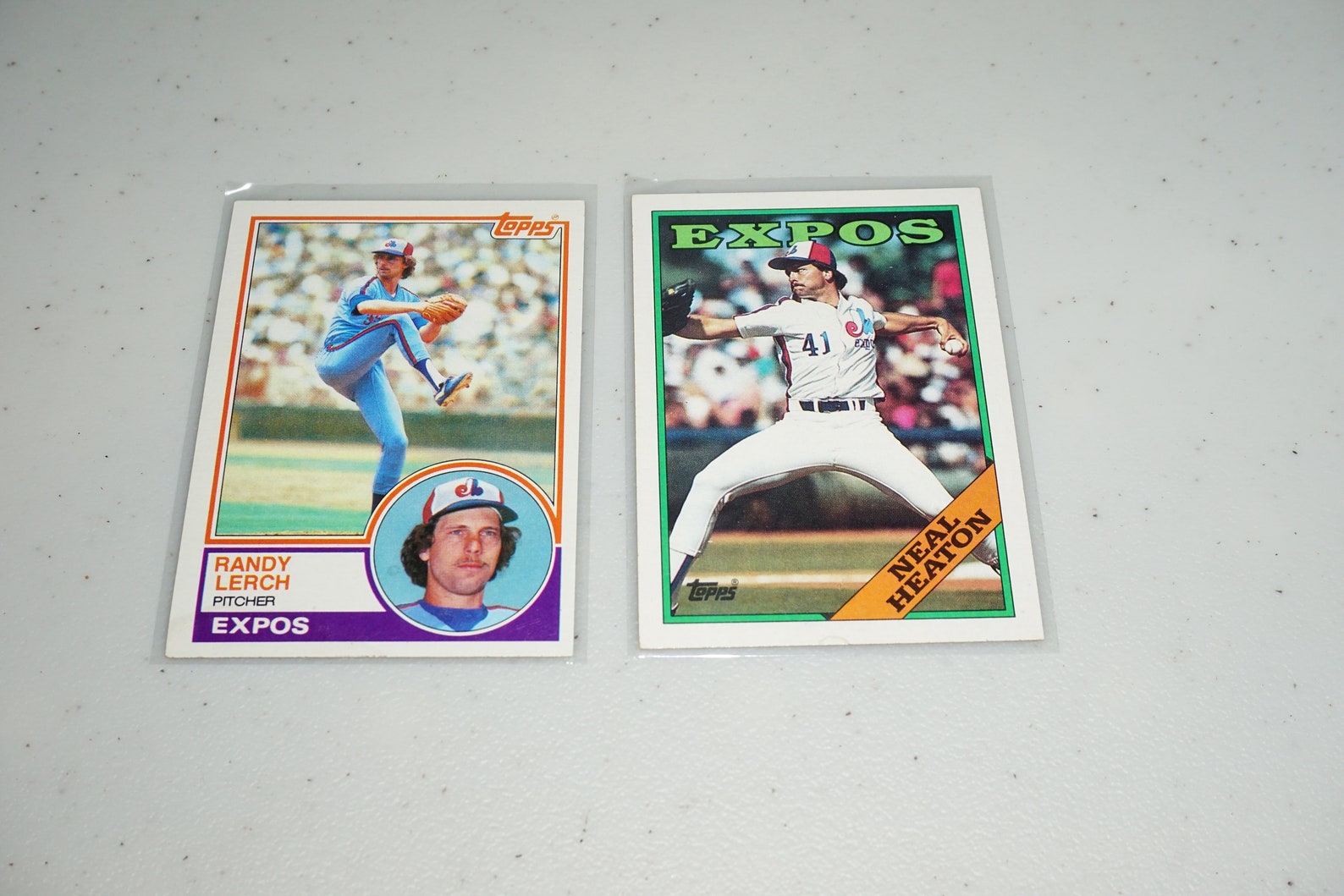 Expos 1980's Randy Lerch Neal Heaton Baseball | Etsy