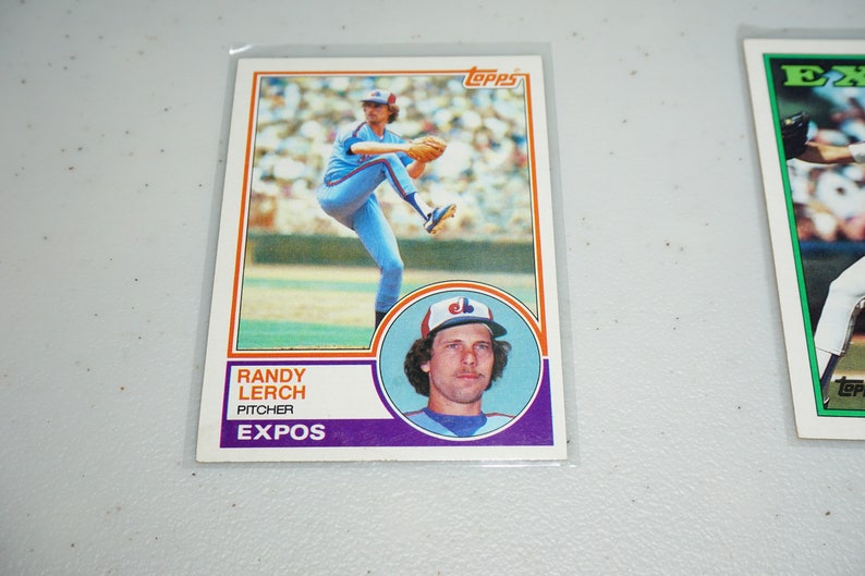 Expos 1980's Randy Lerch Neal Heaton Baseball | Etsy