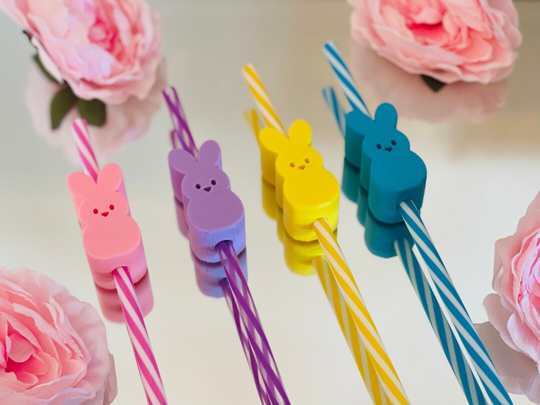 Peeps Straw Toppers! - Etsy
