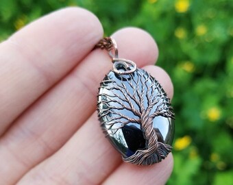 Tree Of Life Pendant Necklace Wire Wrapped by TreeoflifeExclusive