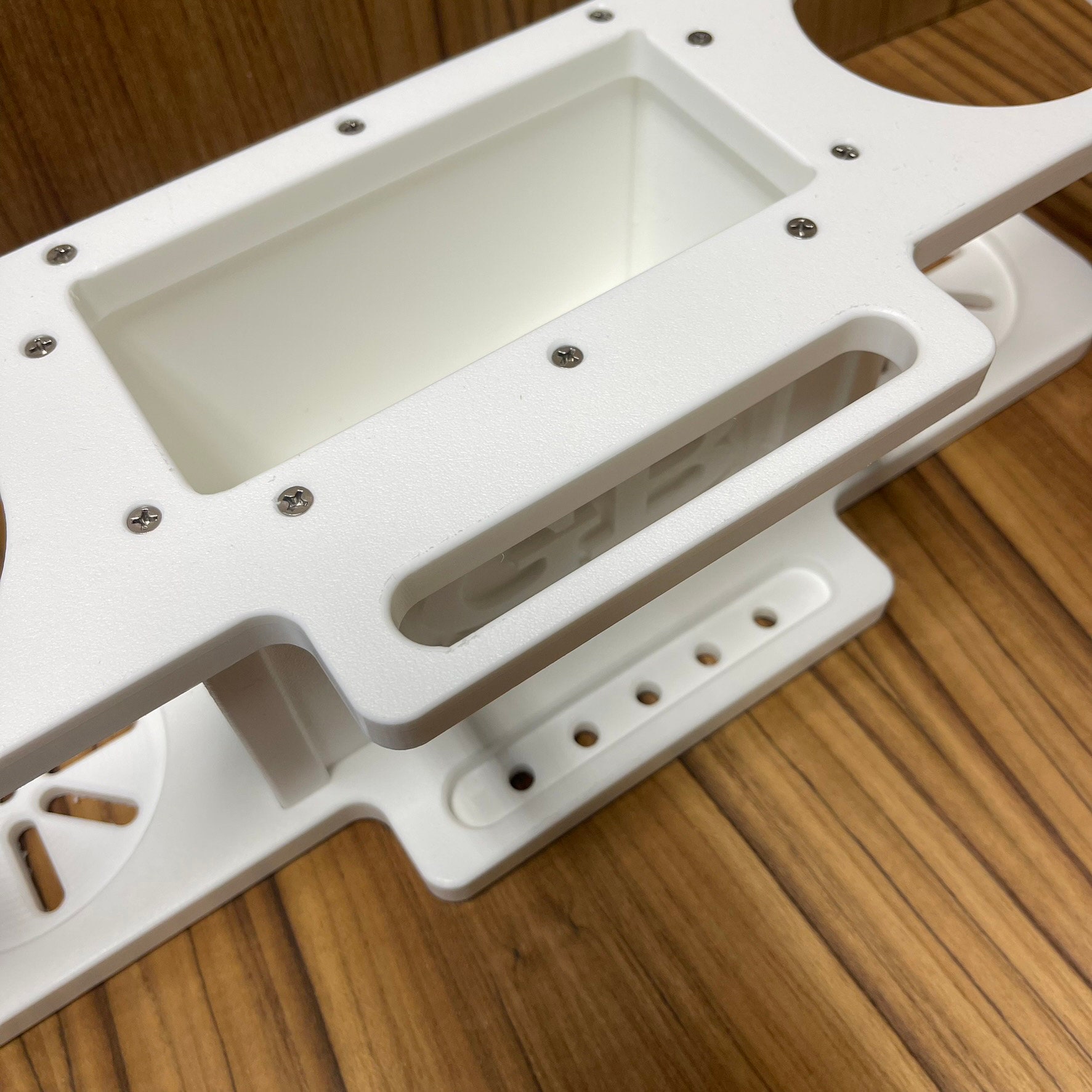 Marine Boat King Starboard (2) Two Cup Holder, Catch All Tray, Cell ...