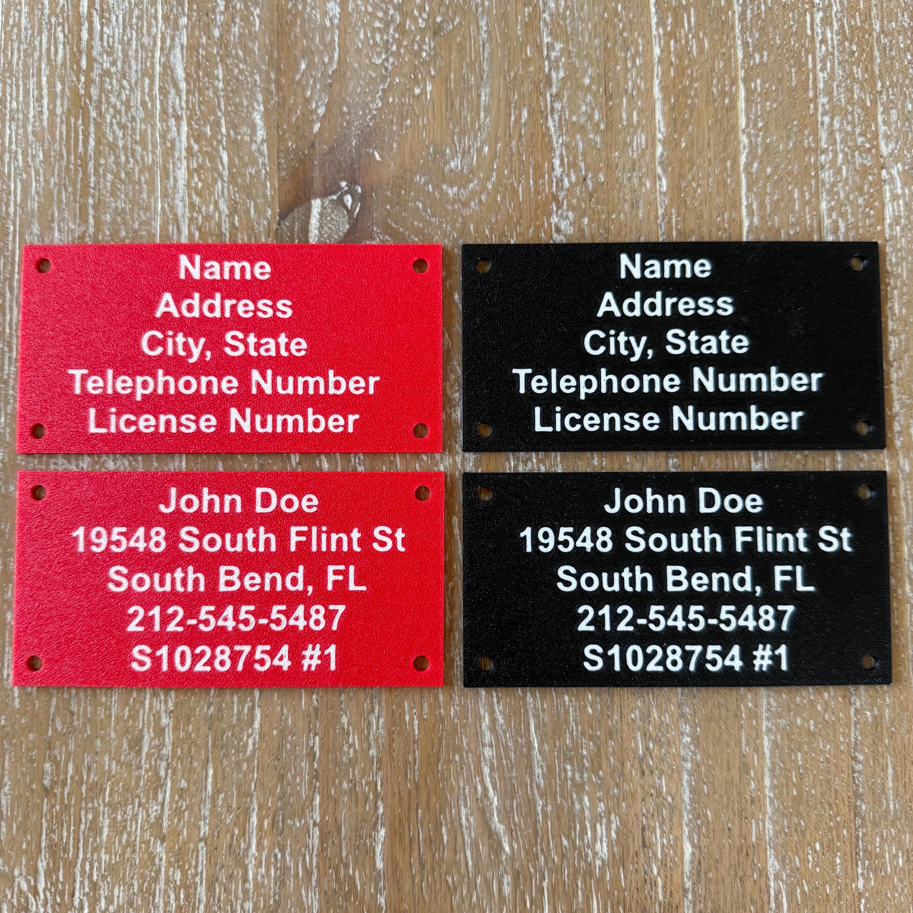Custom Stone Crab / Blue Crab Trap Tags Markers (5 per Set) FWC Pot ...