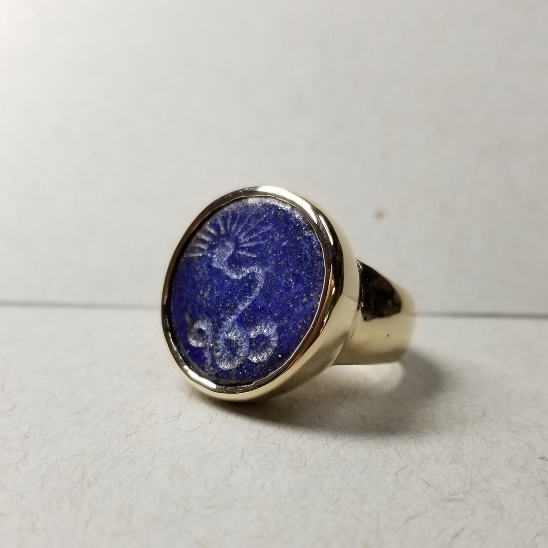 Large C.G. Jung Signet Ring Made to Order Any Size Any - Etsy