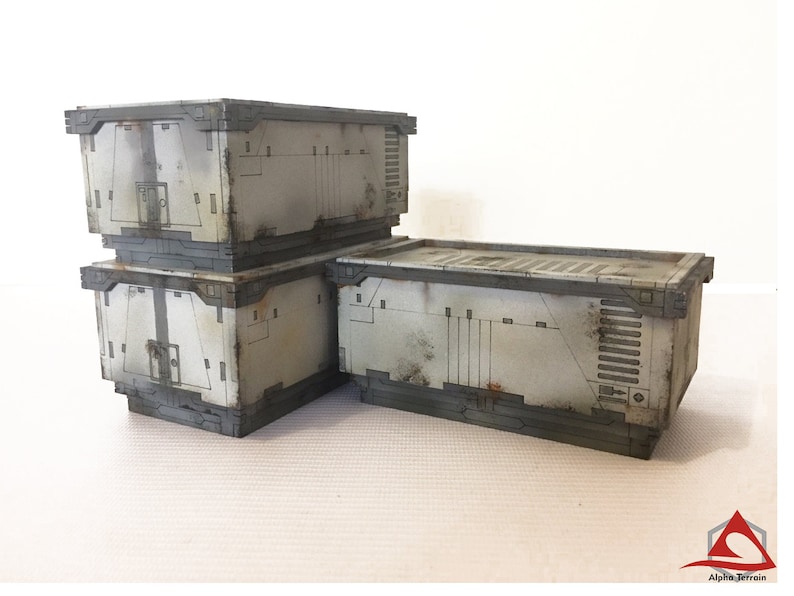 Set of 3 Star Wars Style Containers - AT0003 - Etsy Australia