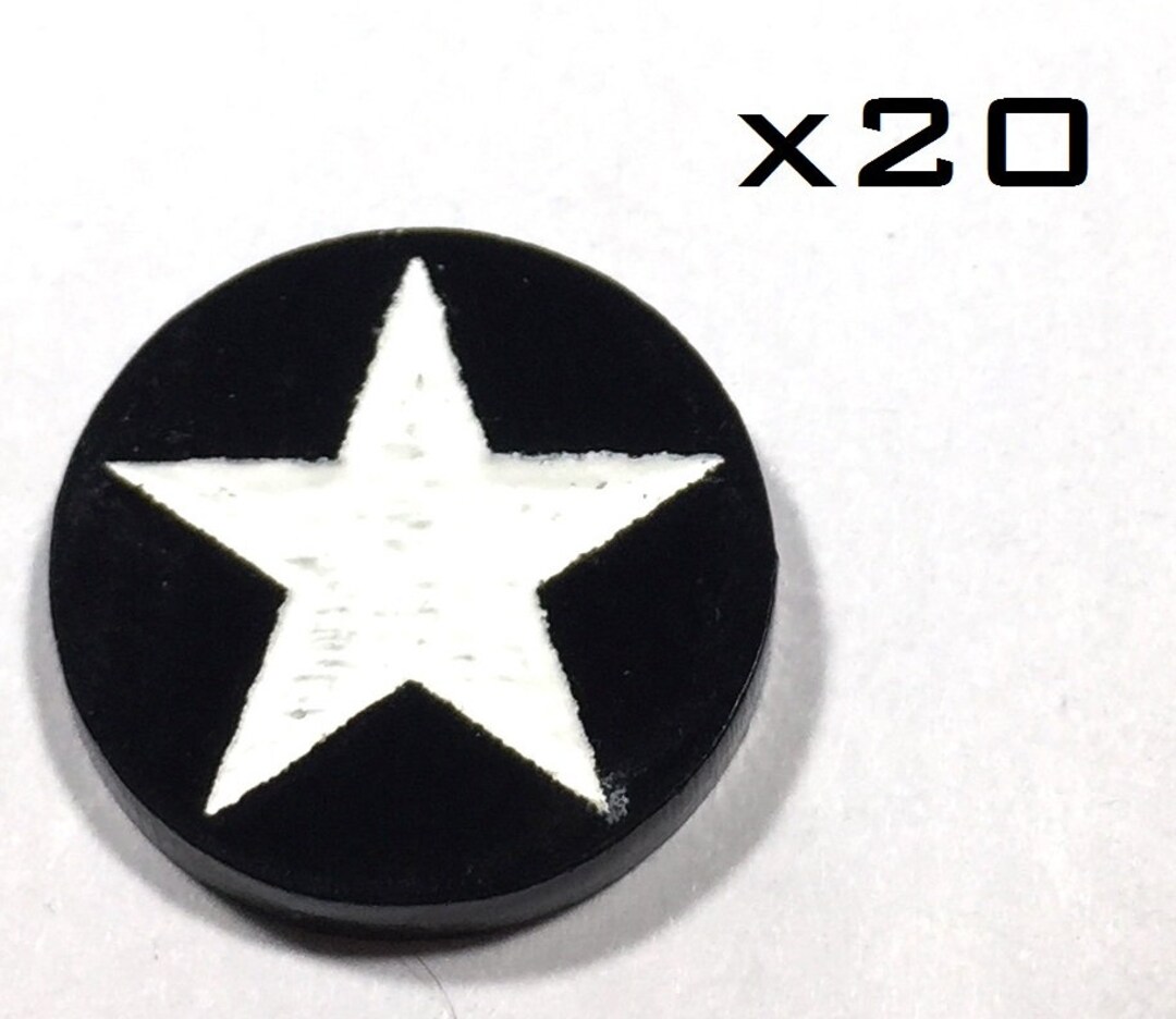 Mssk Command Point Tokens X20 - Etsy