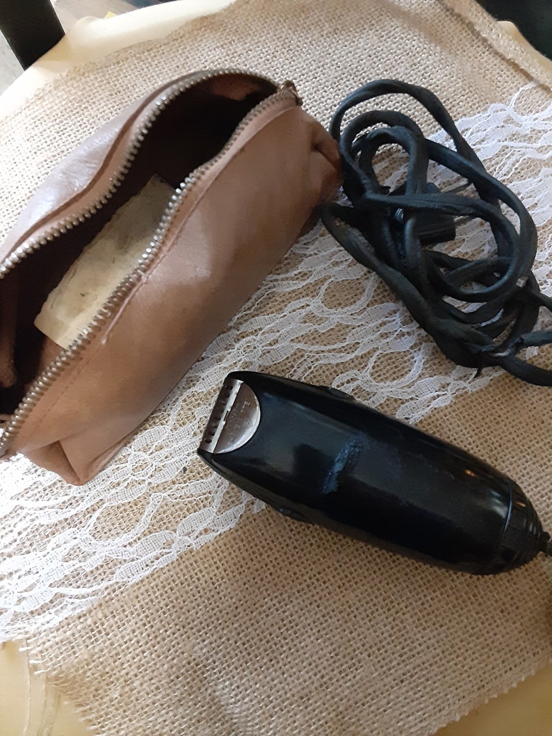 Sunbeam Vintage Electric Razor - Etsy