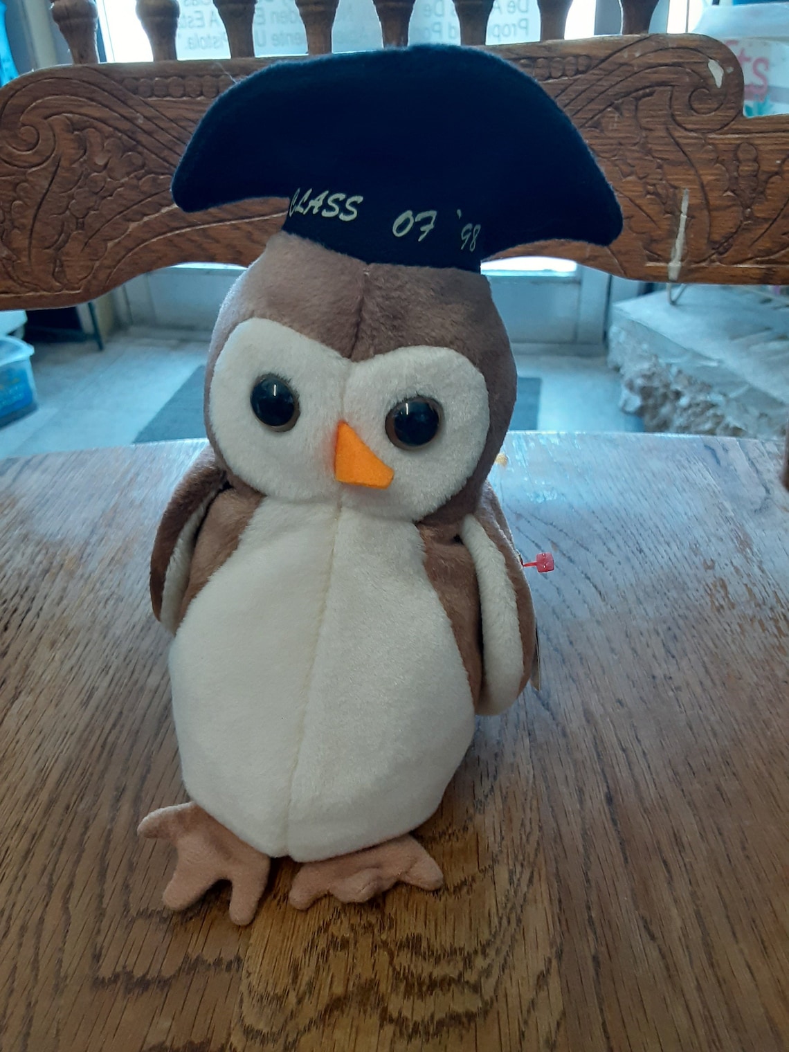 Ty Beanie Babies Wise the Owl - Etsy