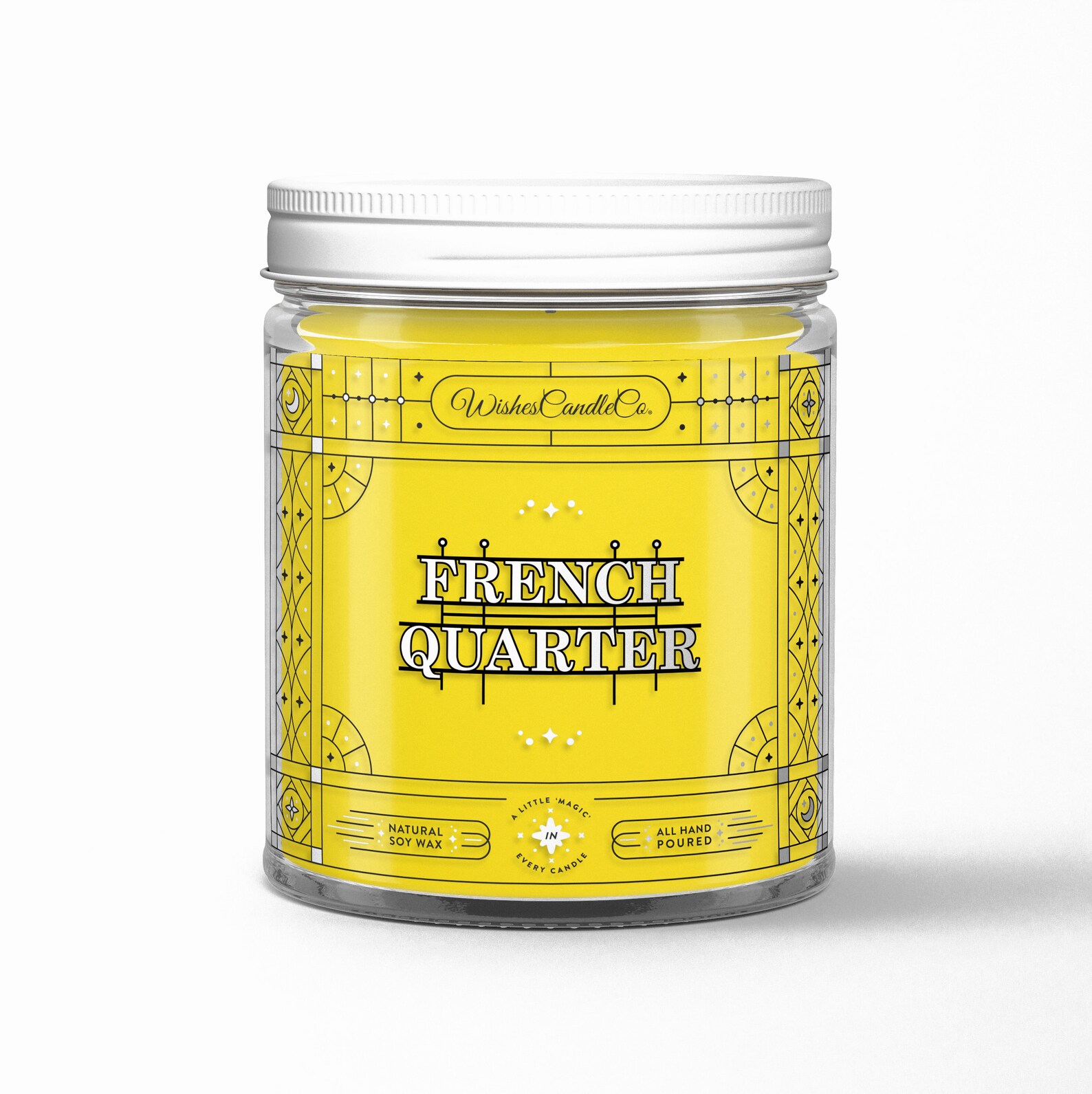 French Quarter 8oz Candle With Free Pin Inside | Etsy