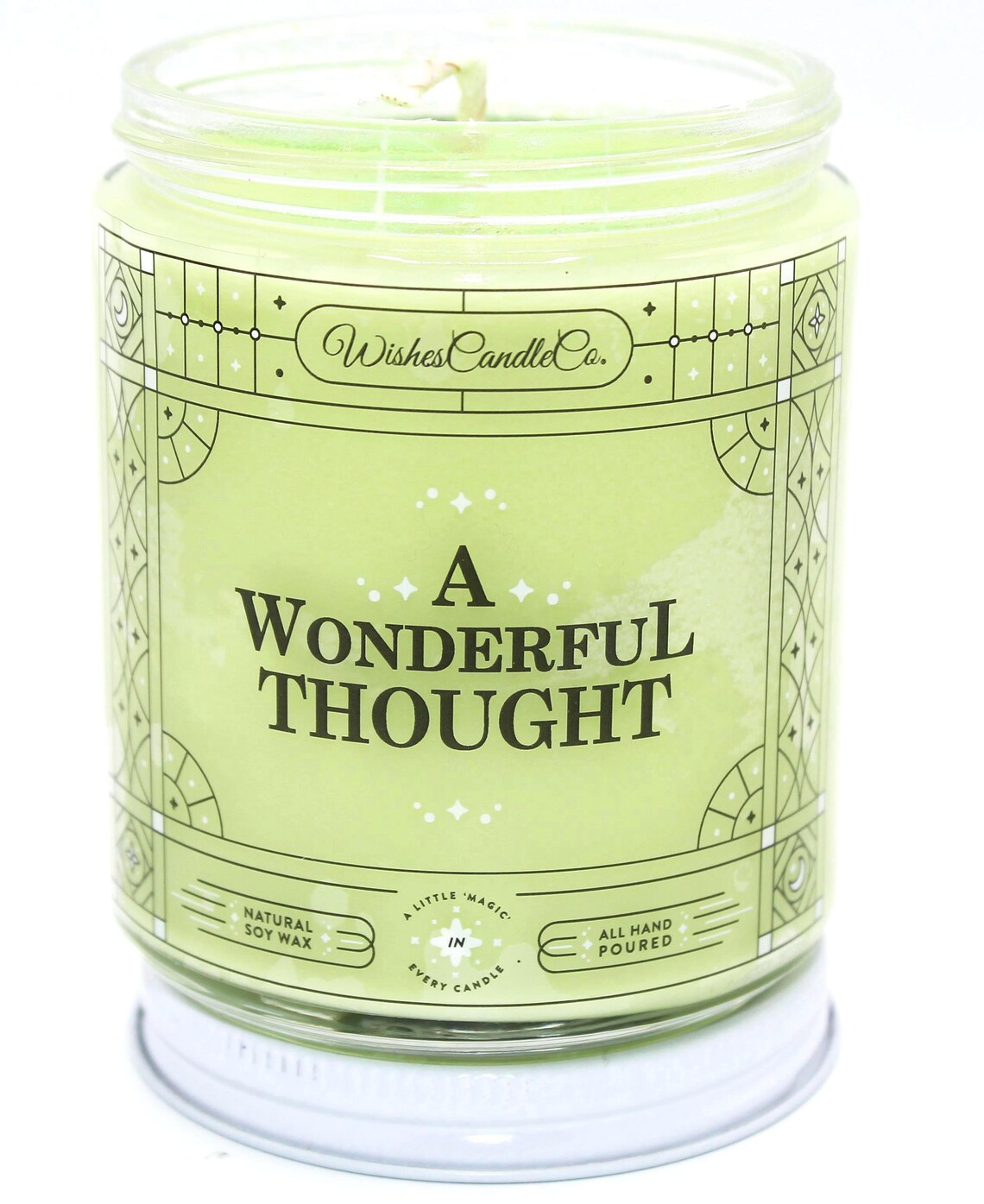 A Wonderful Thought 8oz Candle With Free Pin Inside | Etsy