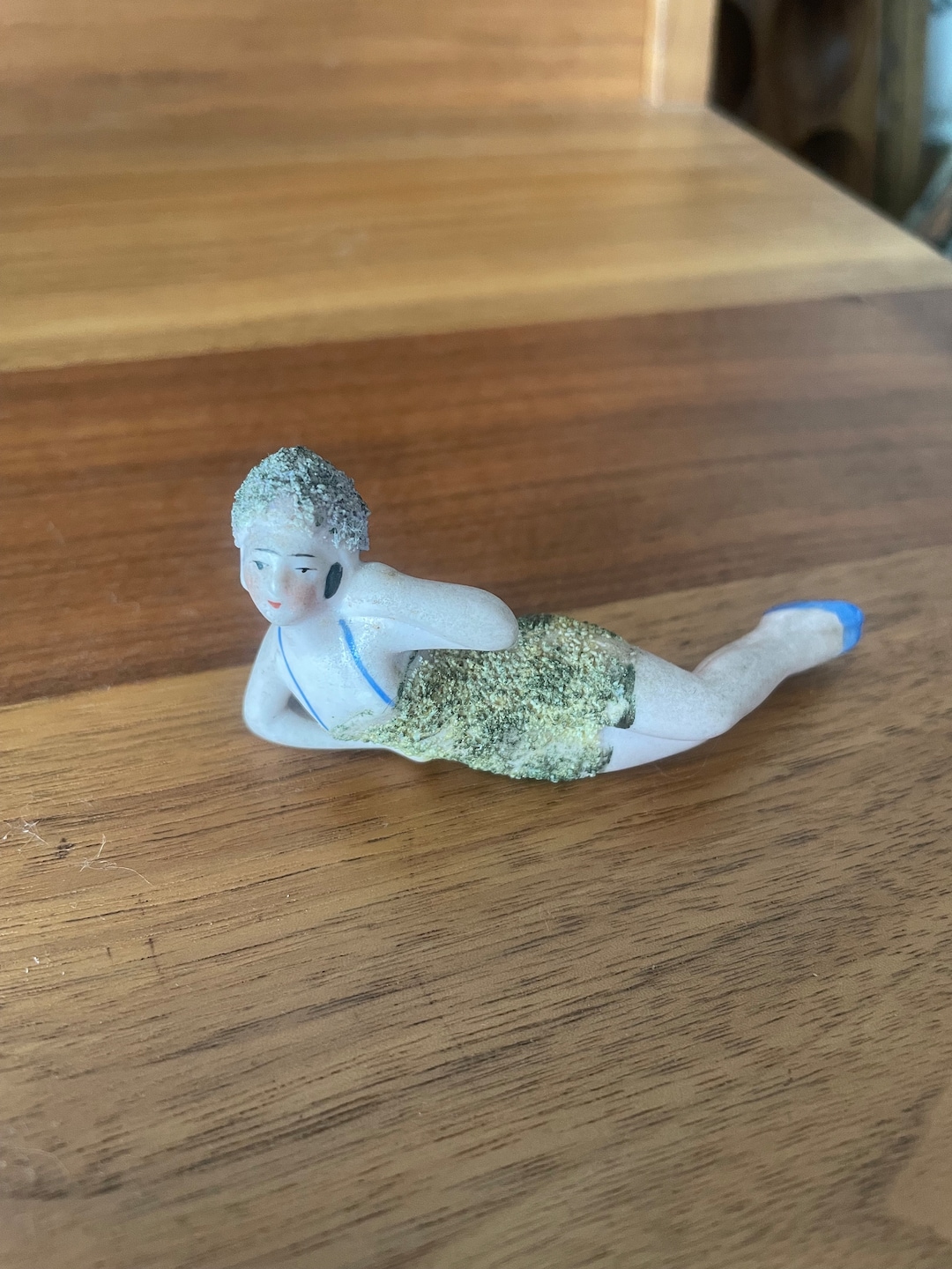 Antique 1920's ART DECO Bathing Beauty Porcelain Figurine, Made in ...