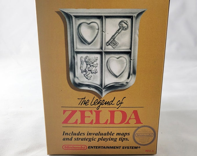 The Legend of Zelda Replacement Box Nintendo NES Highest Quality Boxes ...