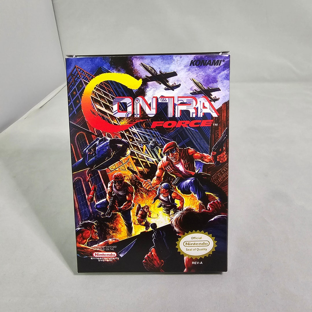 Contra Force | NTSC | Nintendo | NES | En | Reproduction Box - Etsy