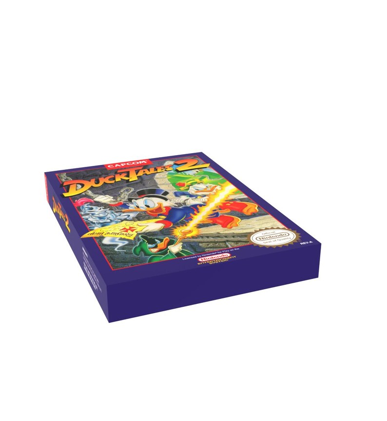 Ducktales 2 | NTSC | Nintendo | NES | En | Reproduction Box - Etsy