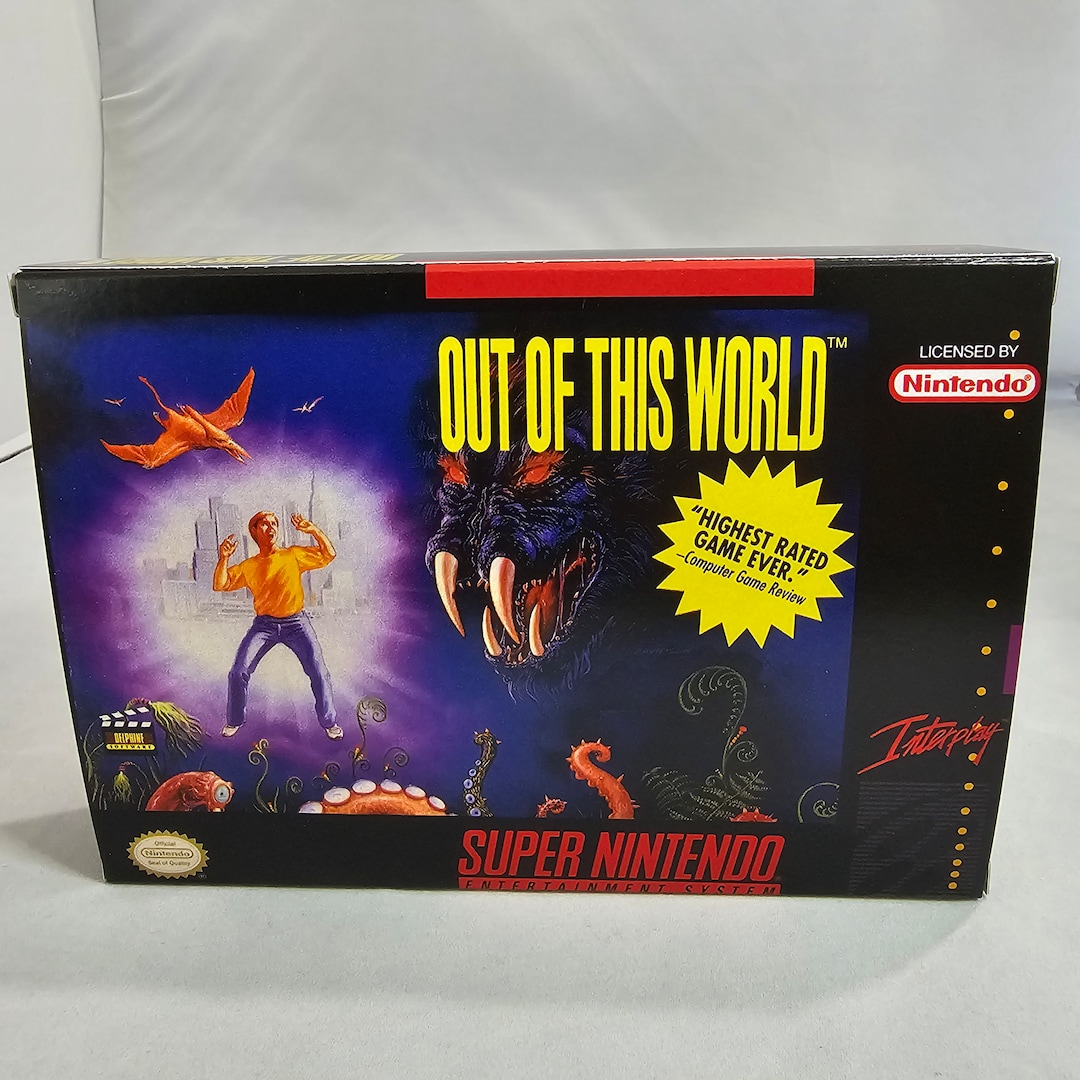Out of This World | NTSC | Super Nintendo | SNES | En | Reproduction ...