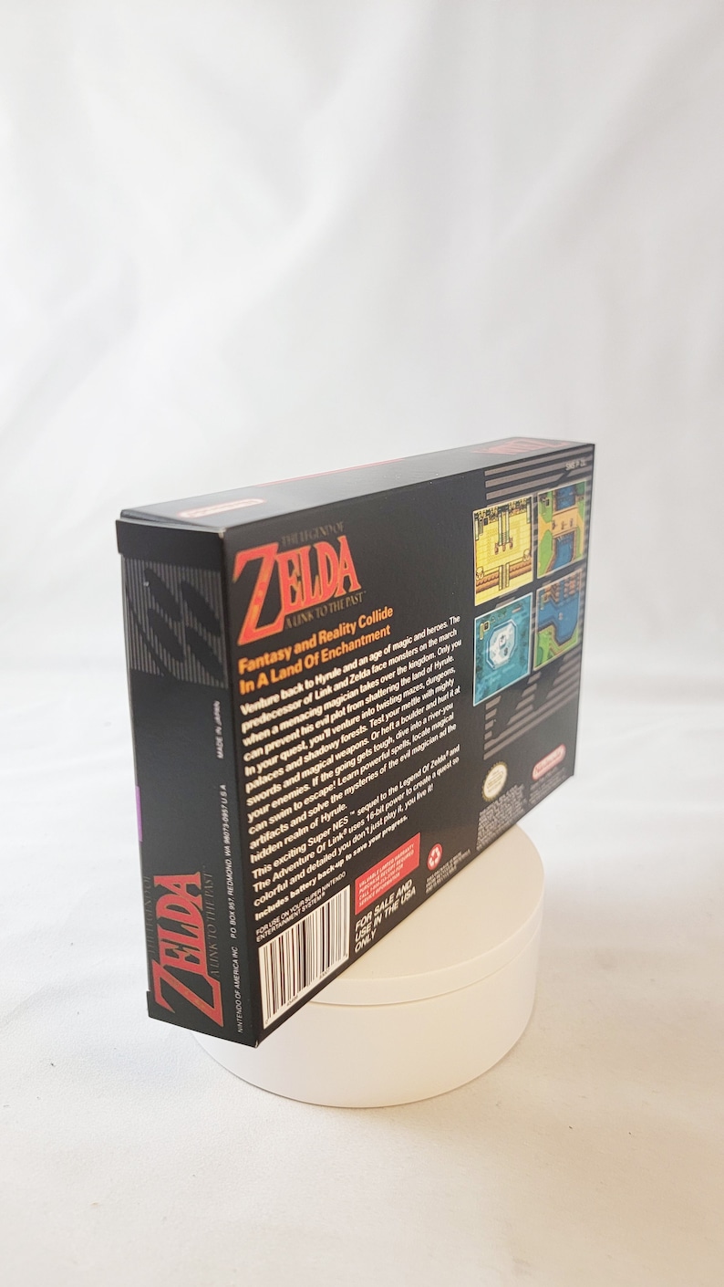 The Legend of Zelda Link to the Past Super Nintendo SNES - Etsy