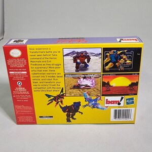 Transformers Beast Wars Transmetals | NTSC | Nintendo 64 | N64 | En ...