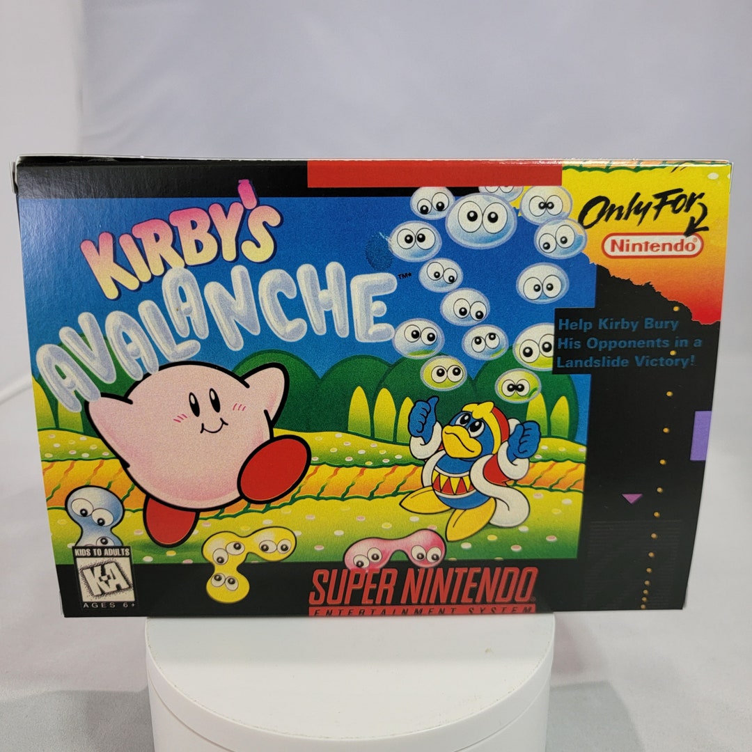 Kirby's Avalanche | NTSC | Super Nintendo | SNES | En | Reproduction ...