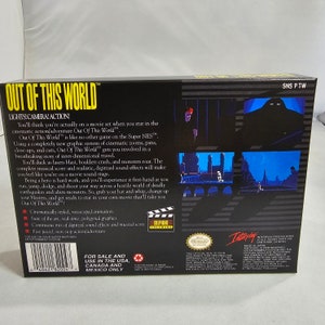 Out of This World | NTSC | Super Nintendo | SNES | En | Reproduction ...