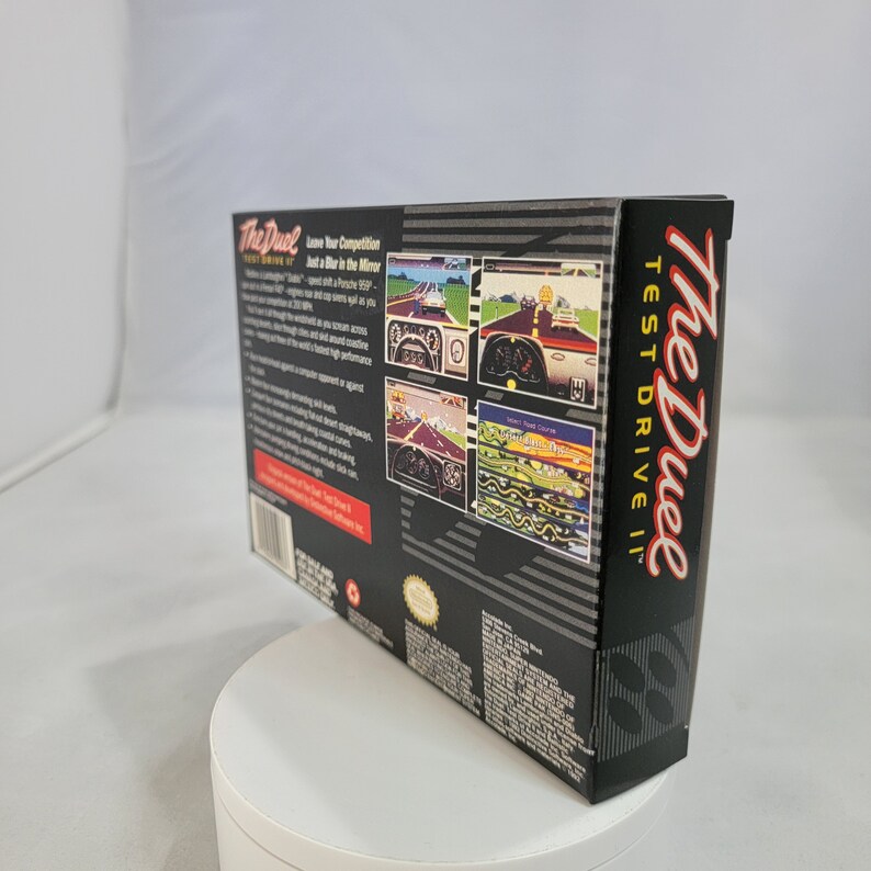 The Dual Test Drive 2 | NTSC | Super Nintendo | SNES | En ...