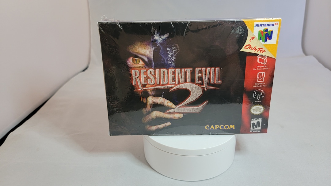 Resident Evil 2 | NTSC | Nintendo 64 | N64 | En | Reproduction Box and ...