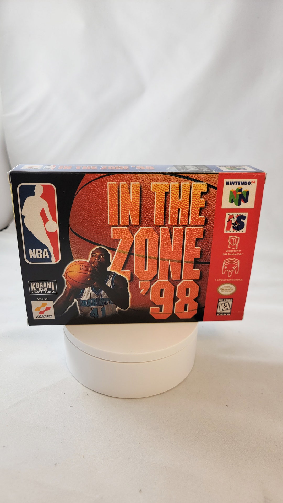 NBA in the Zone 98 | NTSC | Nintendo 64 | N64 | En | Reproduction Box ...