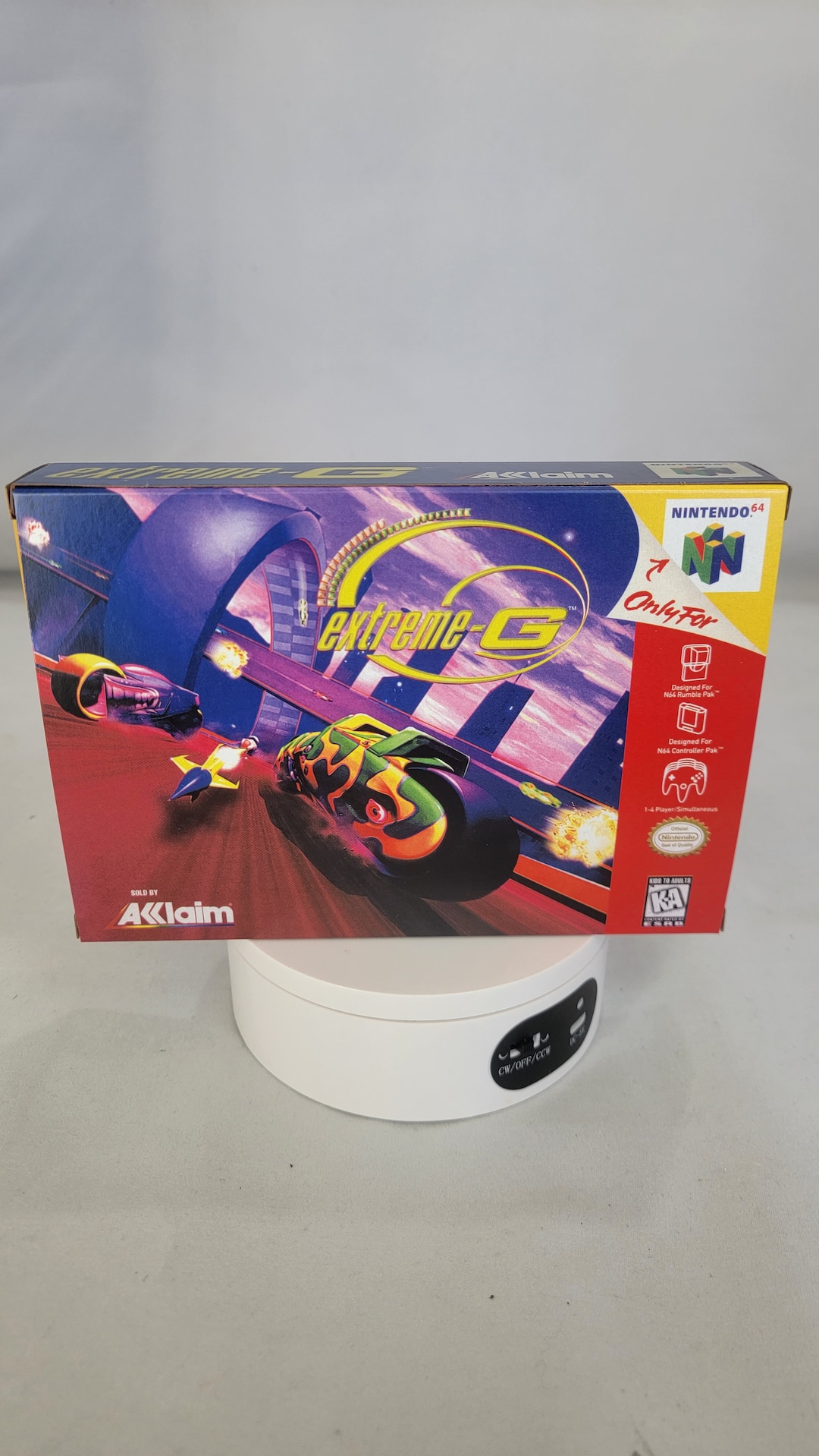 Extreme-g | NTSC | Nintendo 64 | N64 | En | Reproduction Box and Inner ...