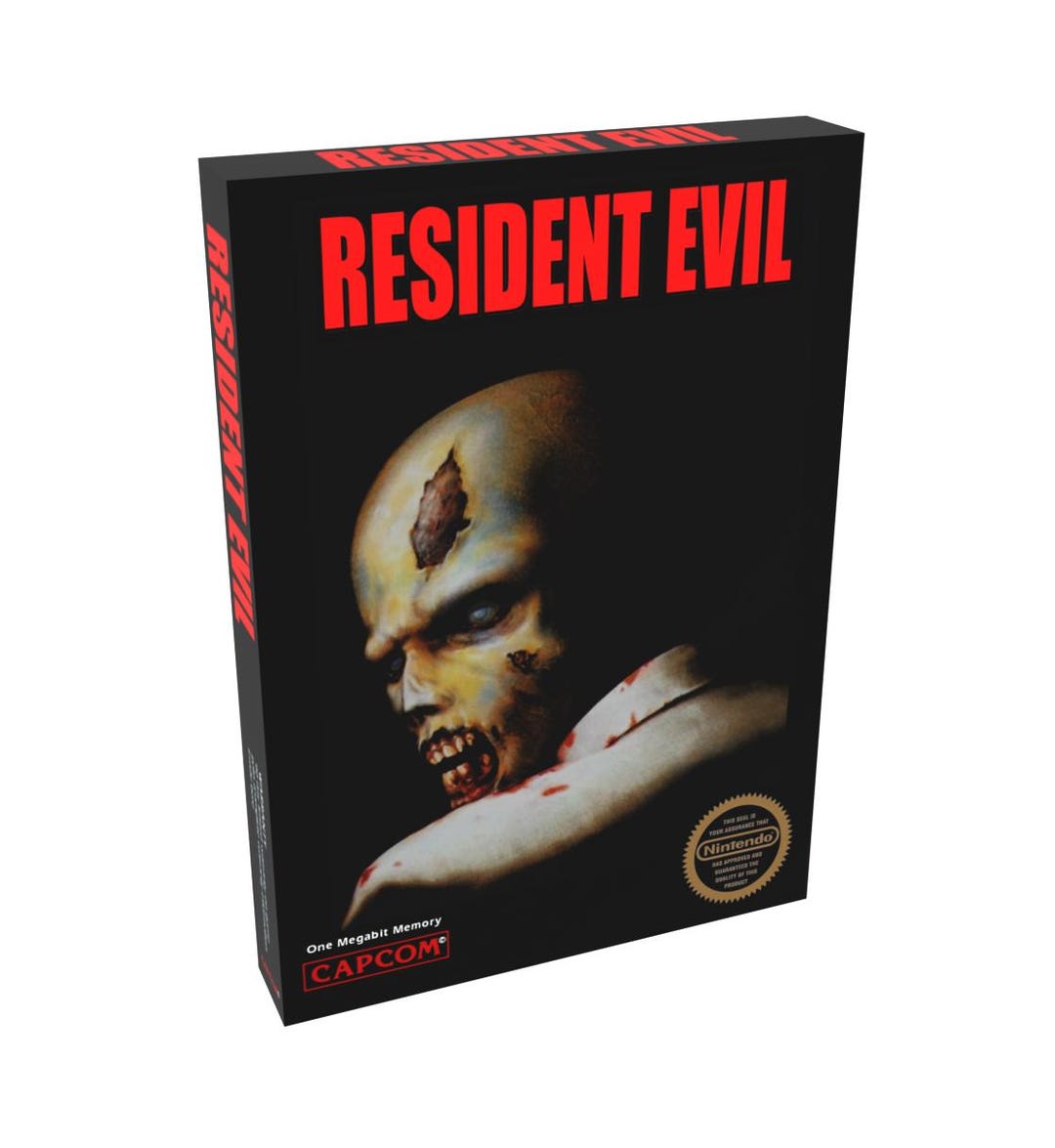 Resident Evil | NTSC | Nintendo | NES | En | Reproduction Box - Etsy