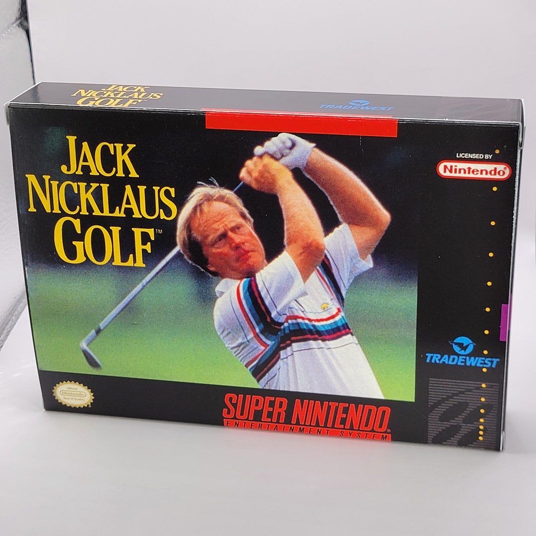 Jack Nicklaus Golf | NTSC | Super Nintendo | SNES | En | Reproduction ...