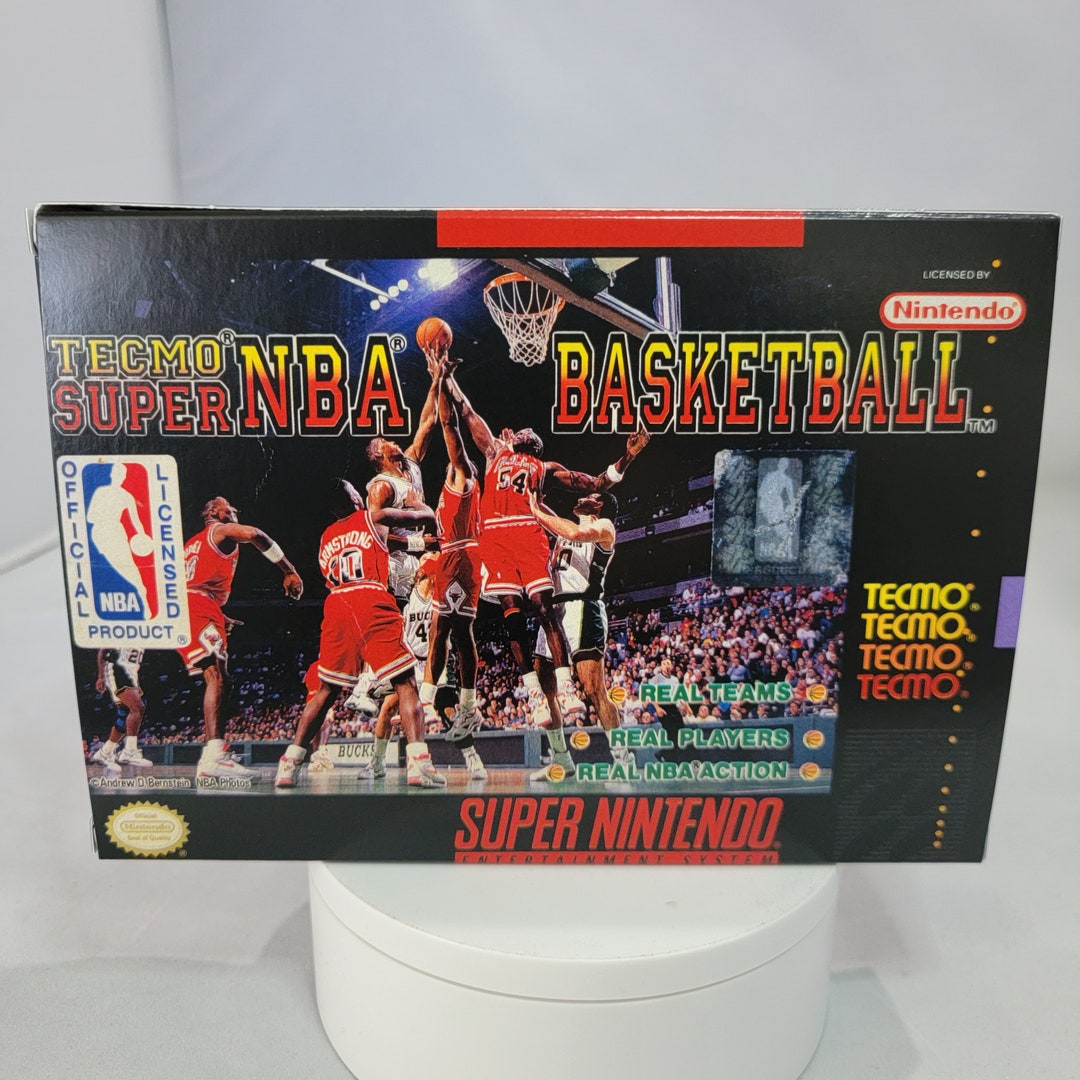 Tecmo Super NBA Basketball | NTSC | Super Nintendo | SNES | En ...