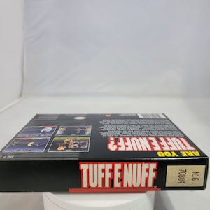 Tuff E Nuff? | NTSC | Super Nintendo | SNES | En | Reproduction Box and Inner Tray - Etsy