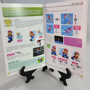 Super Mario 64 | NTSC | Nintendo 64 | N64 | En | User Instruction ...