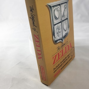 The Legend of Zelda | NTSC | Nintendo | NES | En | Reproduction Box - Etsy
