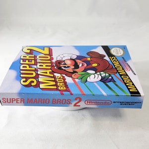 Super Mario Brothers 2 | NTSC | Nintendo | NES | En | Reproduction Box ...