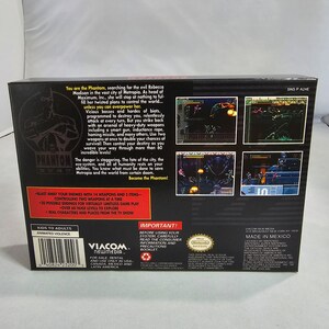 Phantom 2040 | NTSC | Super Nintendo | SNES | En | Reproduction Box and ...