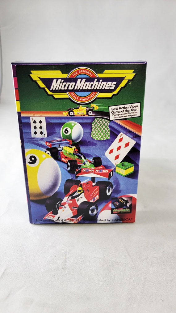 Micro Machines PAL Nintendo NES En Reproduction Box Etsy