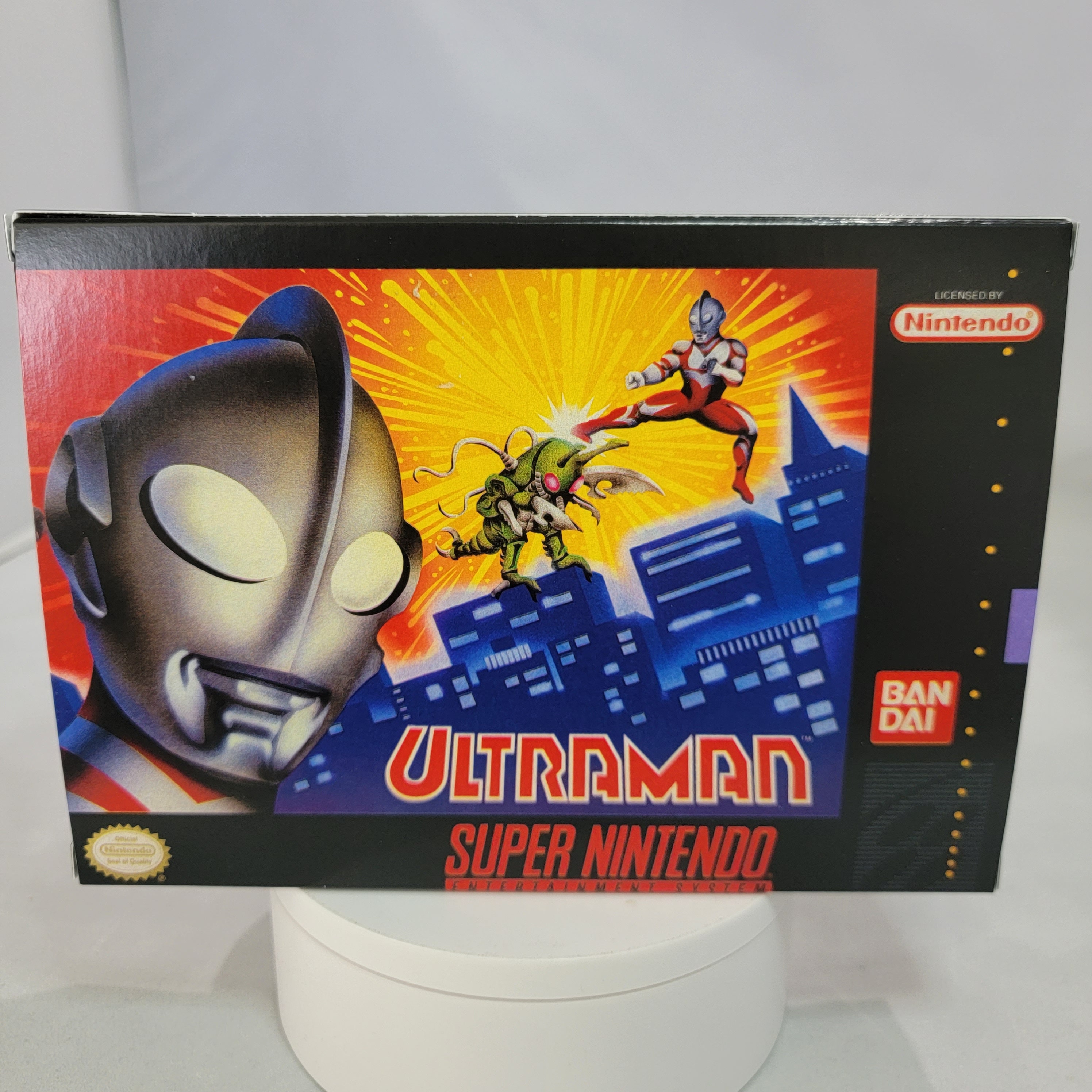 Ultraman Towards The Future Snes
