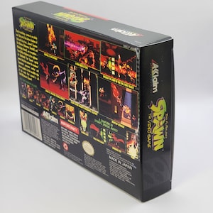 Spawn | NTSC | Super Nintendo | SNES | En | Reproduction Box and Inner ...
