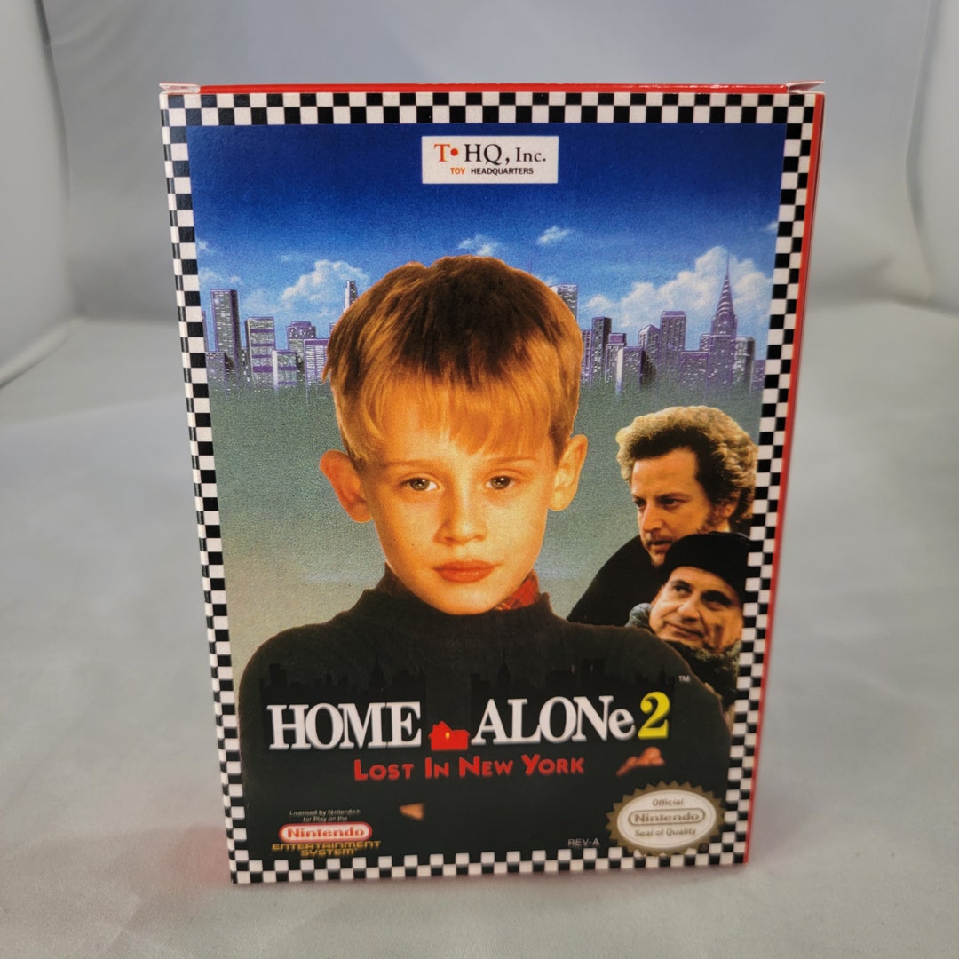 Home Alone 2 | NTSC | Nintendo | NES | En | Reproduction Box - Etsy