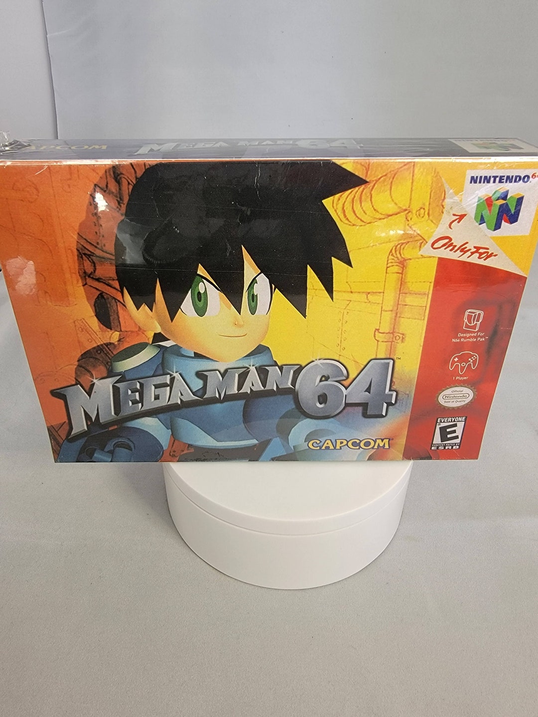 Mega Man 64 | NTSC | Nintendo 64 | N64 | En | Reproduction Box and ...