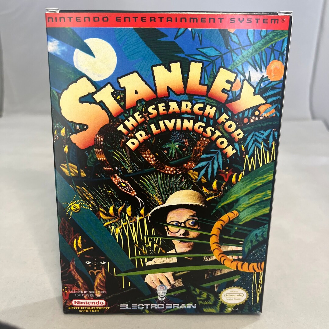 Stanley | NTSC | Nintendo | NES | En | Reproduction Box - Etsy
