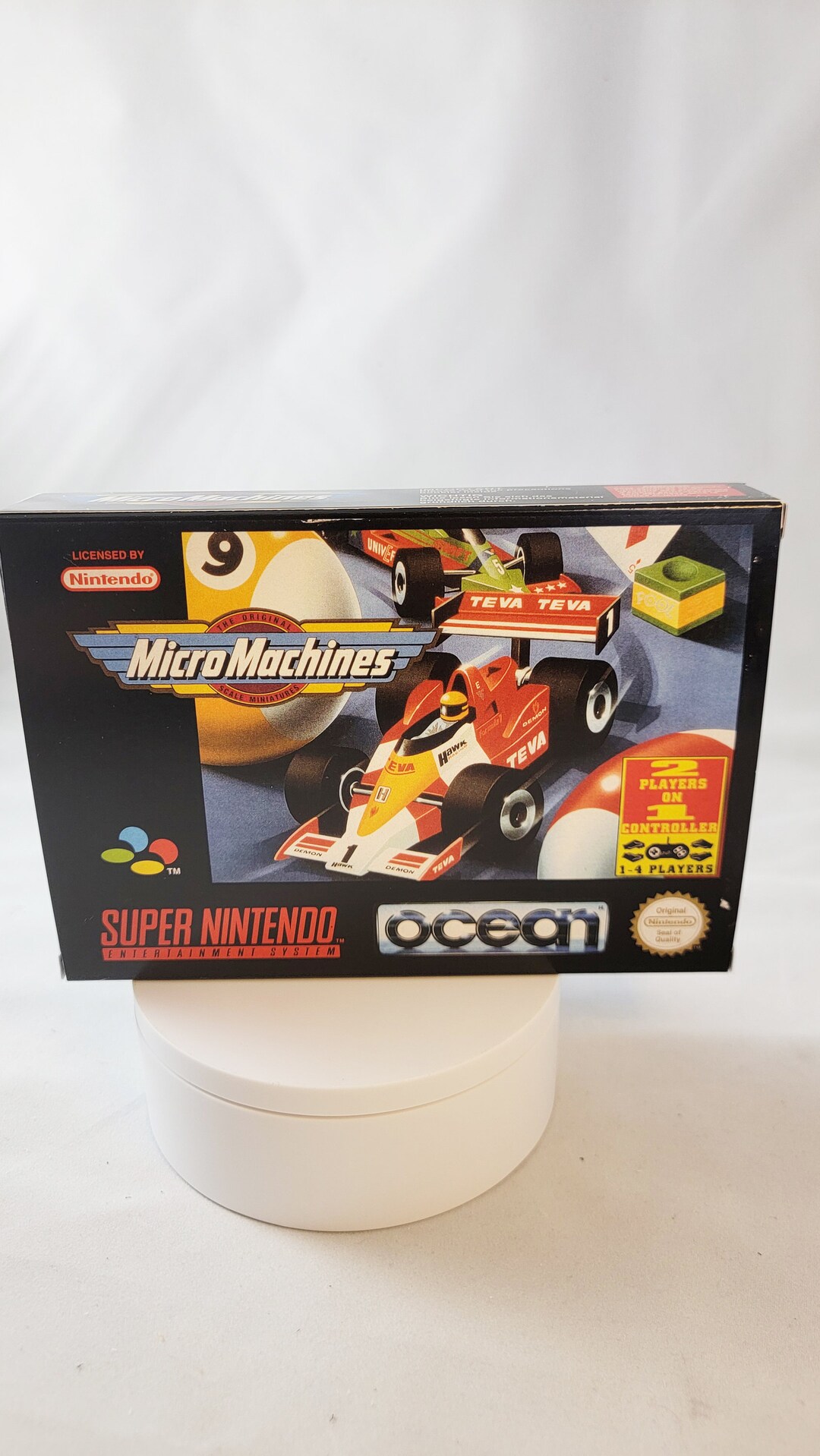 Micro Machines | PAL | Super Nintendo | SNES | En,fr,nl,de,it,es ...