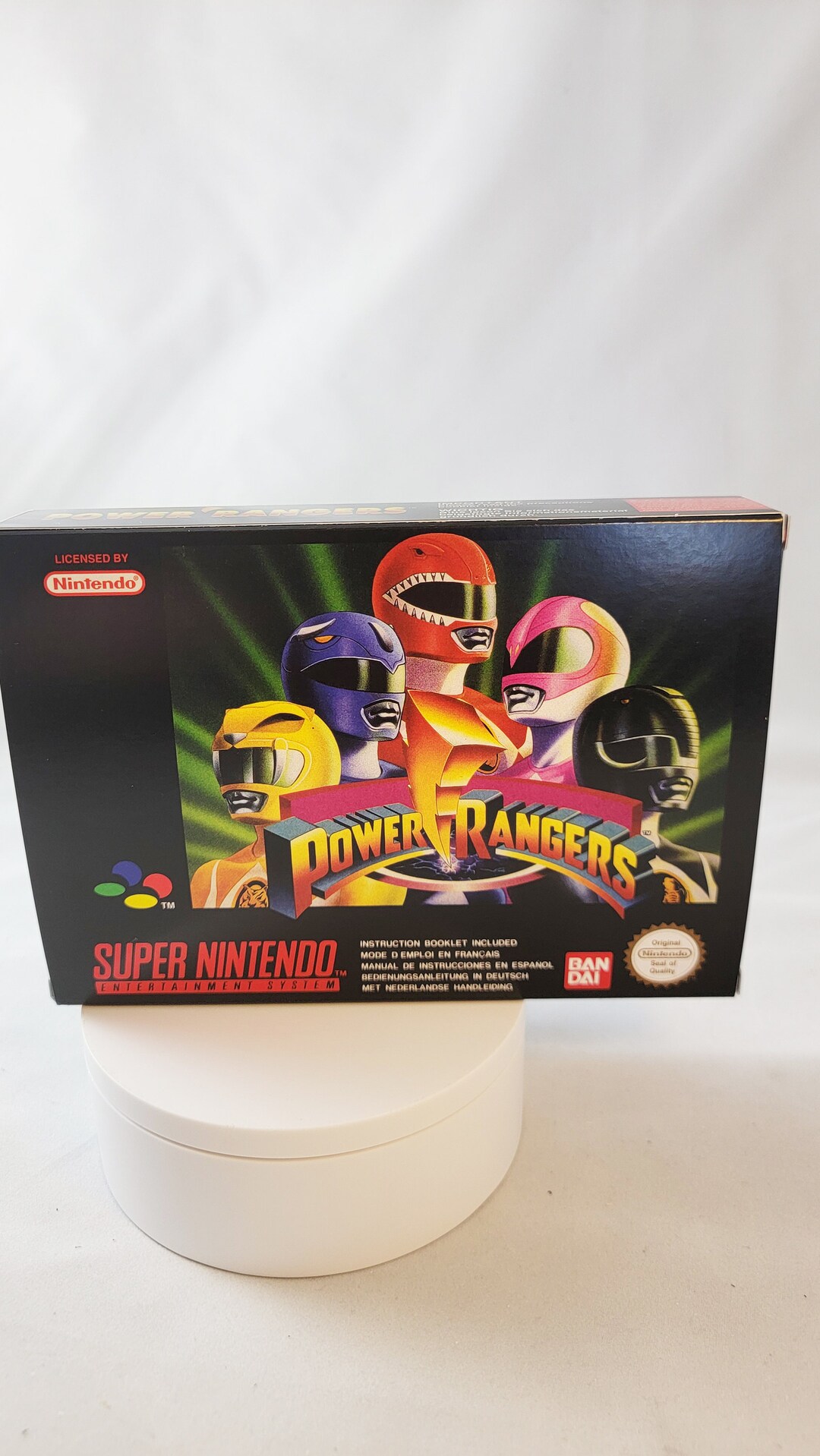 Power Rangers | PAL | Super Nintendo | SNES | En,fr,nl,de,it,es ...