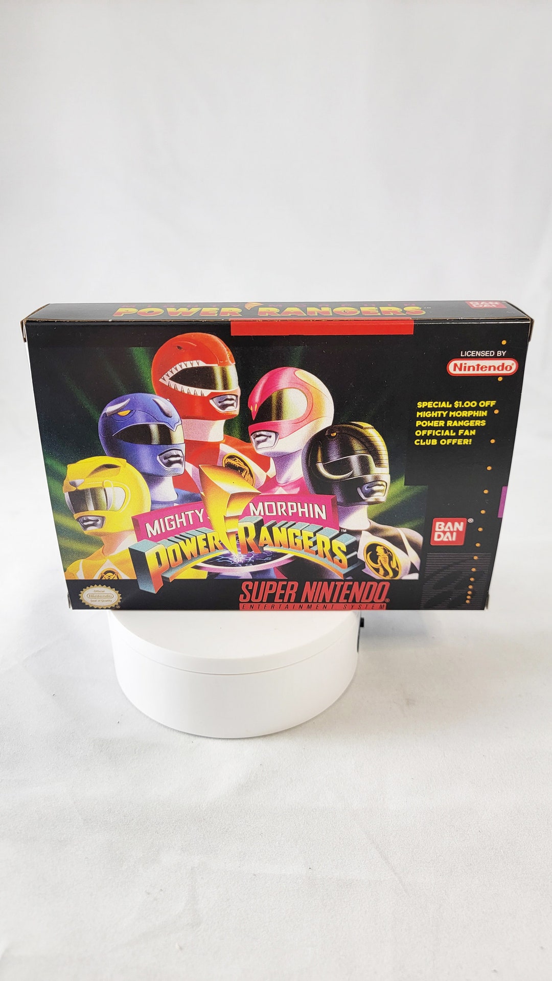 Mighty Morphin Power Rangers | NTSC | Super Nintendo | SNES | En ...