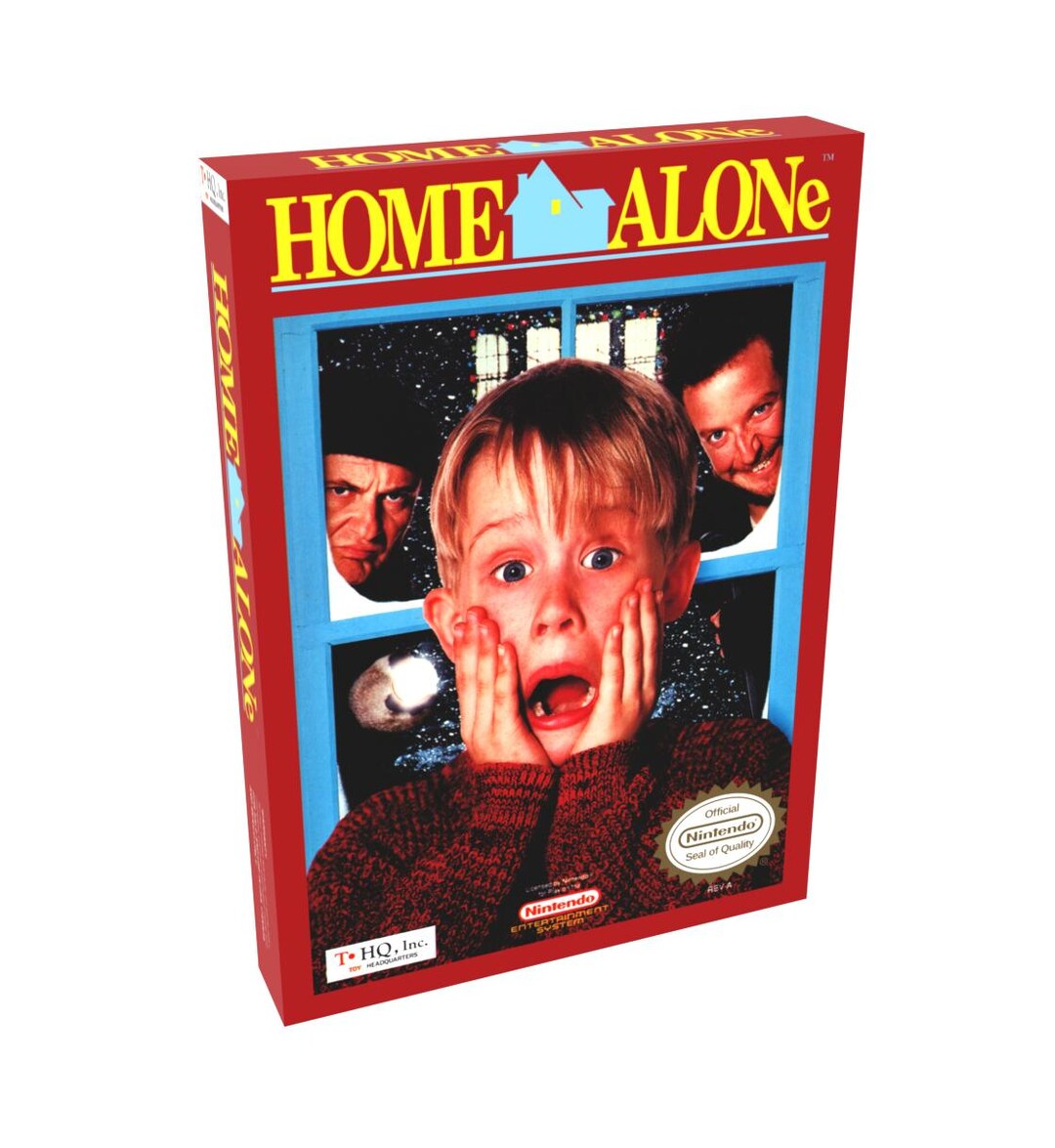 Home Alone | NTSC | Nintendo | NES | En | Reproduction Box - Etsy