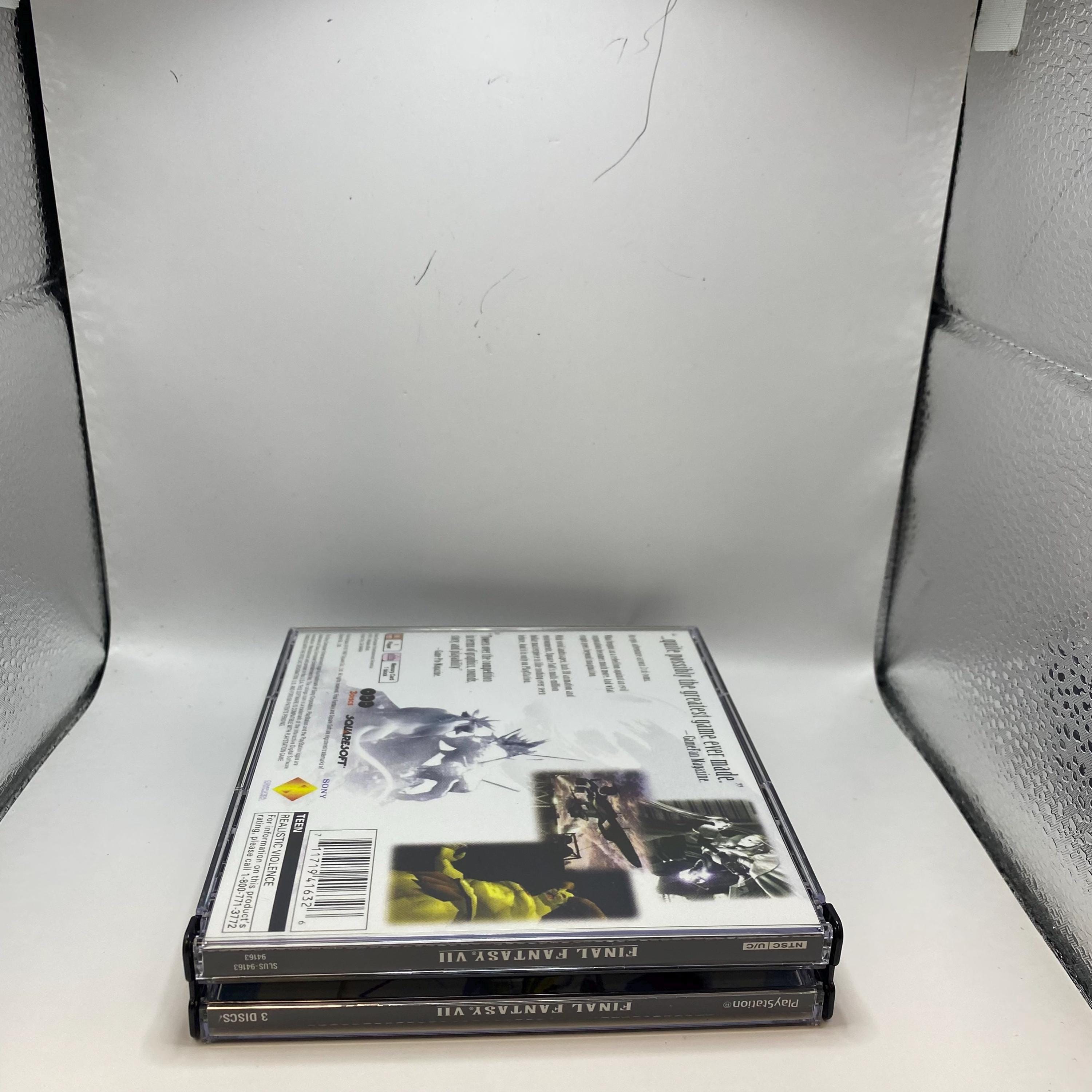 Final Fantasy VII | NTSC | Playstation | PS1 | En | Reproduction Case ...