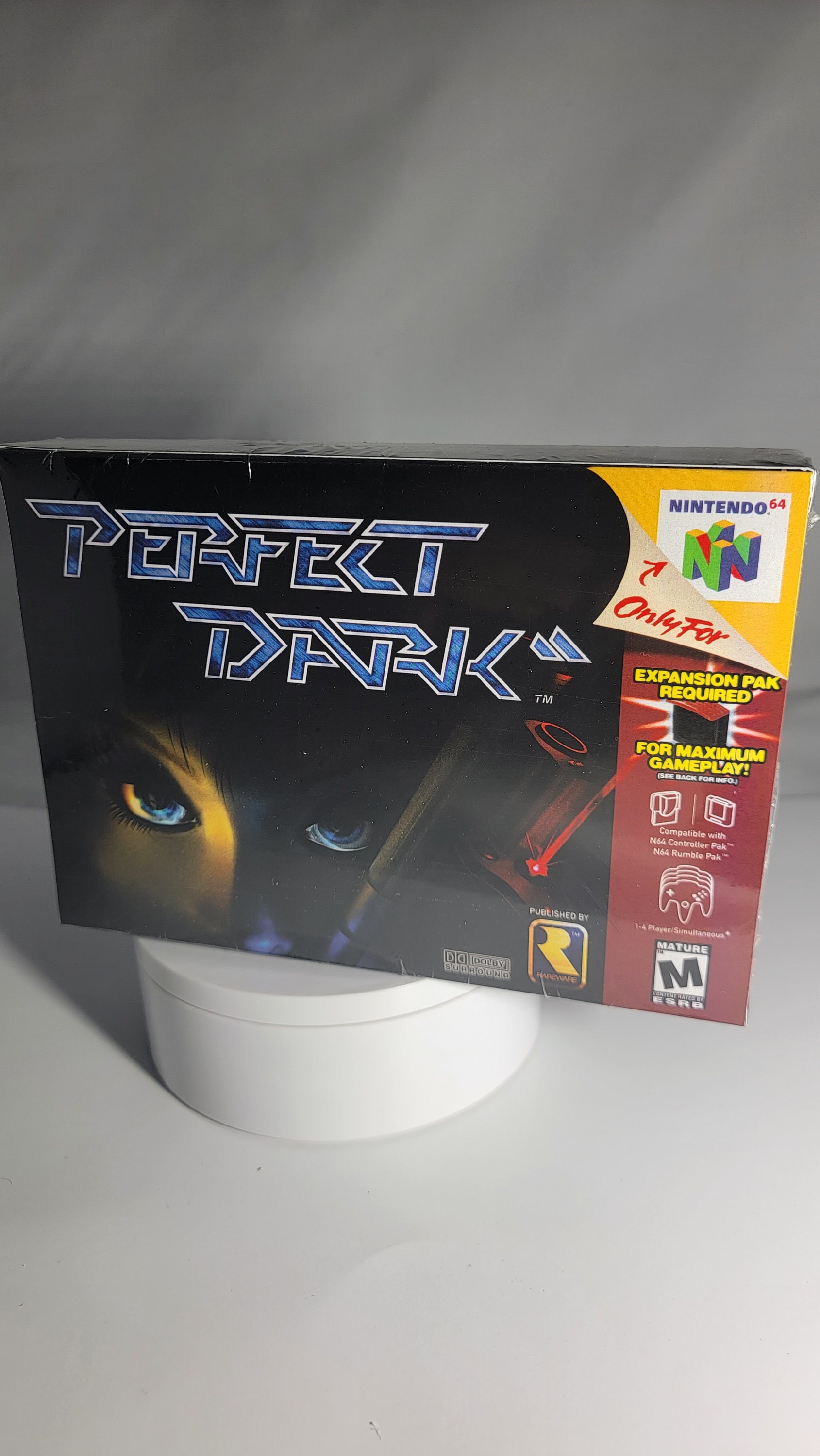 Perfect Dark N64 Box