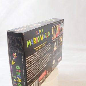 Super Mario World | NTSC | Super Nintendo | SNES | En | Reproduction ...
